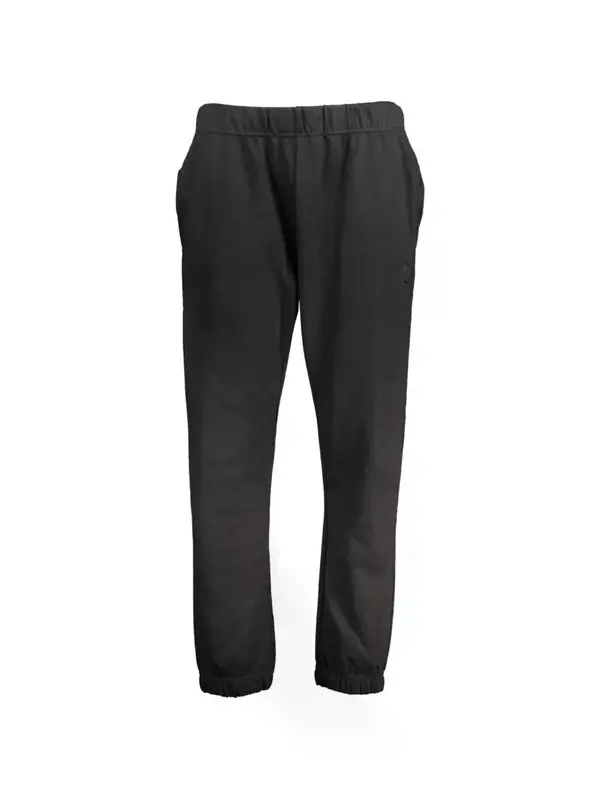GIAN MARCO VENTURI VINTAGE Logo-detail Elasticated Trousers - Black