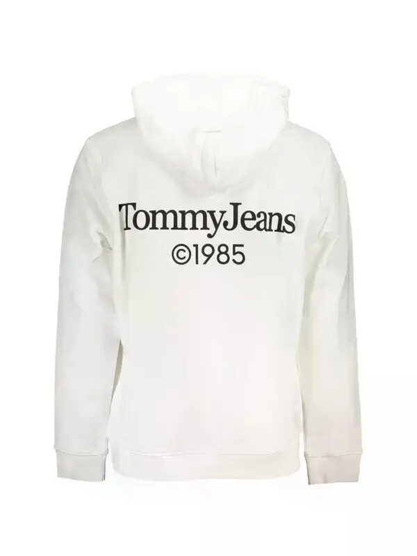 Tommy Hilfiger Logo-print Hoodie - White