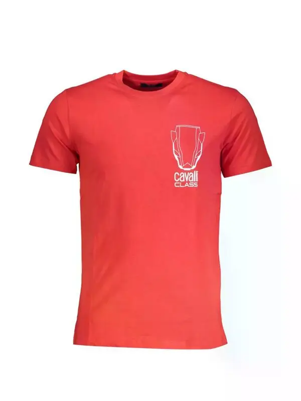 Roberto Cavalli Logo-print T-shirt - Red