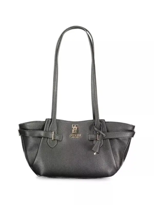 Guess Pebbled Tote Bag With Wrap-around Detail
