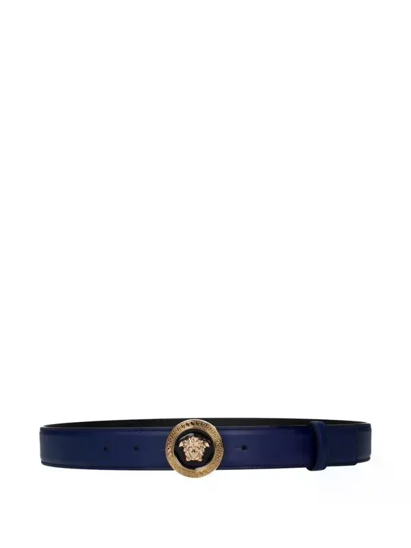 Versace Medusa Head Belt - Blue