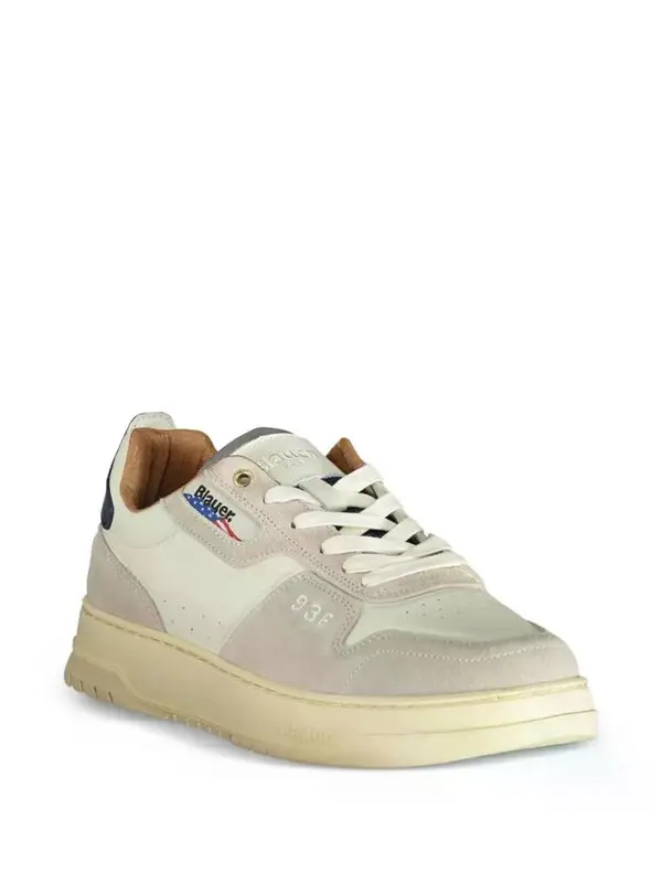 BLAUER. 936 Panelled Sneakers - Neutrals