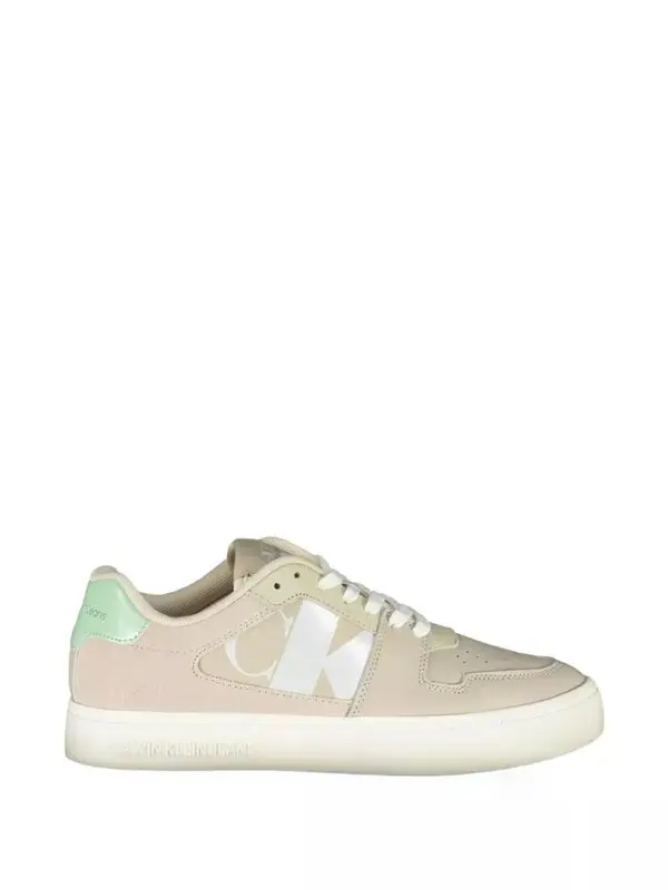 Calvin Klein Kaylee Logo-print Sneakers - Neutrals