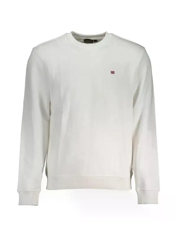 NAPAPIJRI Long-sleeve Crewneck Sweatshirt - White