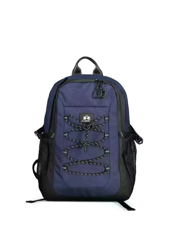 LA MARTINA Logo-patch Backpack - Blue