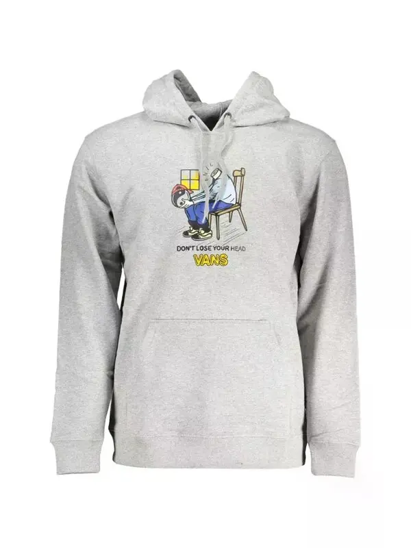 VANS Graphic-print Hoodie - Grey
