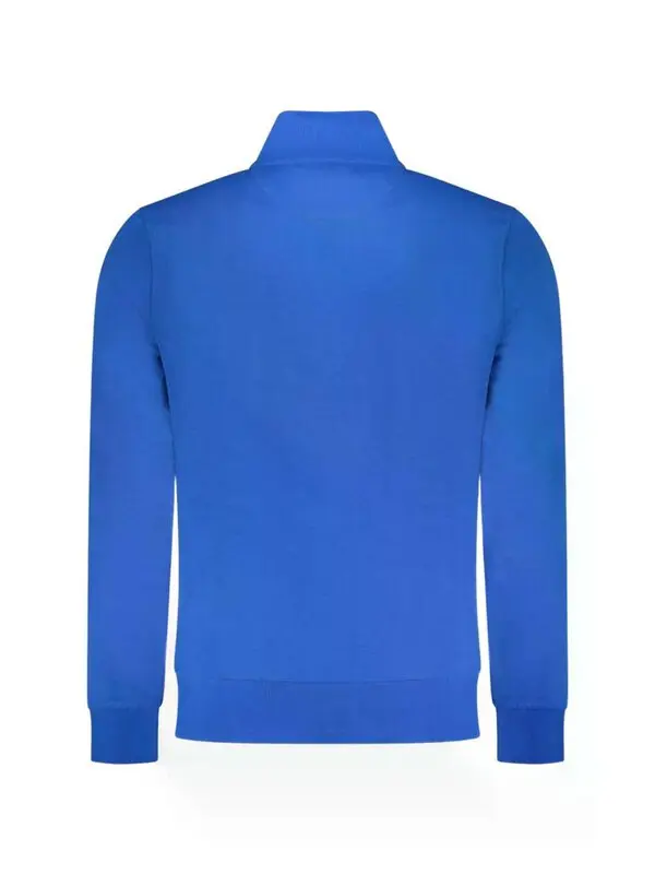 NORTH SAILS Logo-patch Zip-up Sweater - Blue