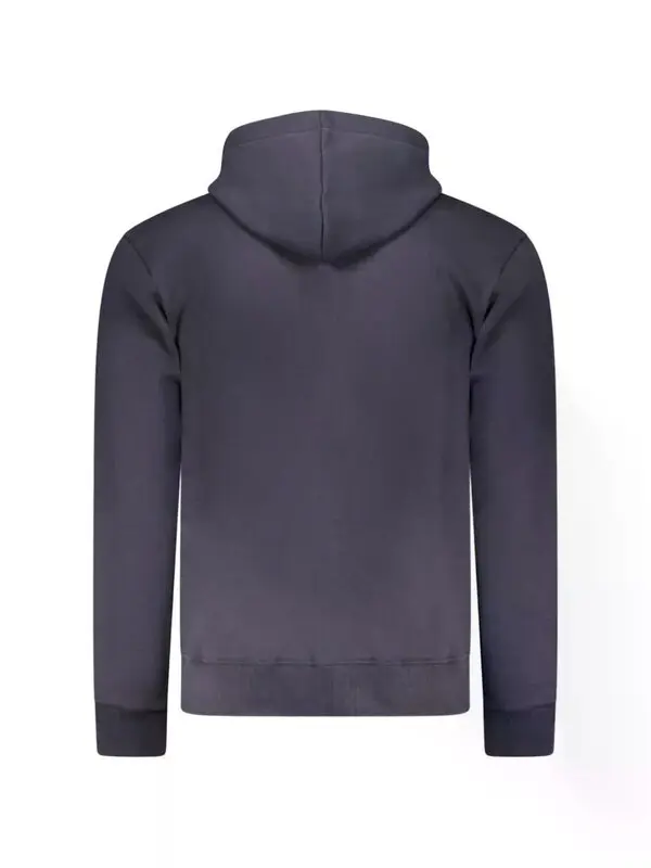 COVERI MOVING Zip-up Drawstring Hoodie