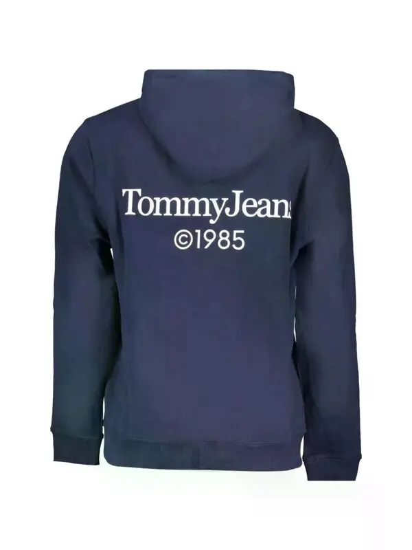 Tommy Hilfiger Logo-print Hoodie - Blue