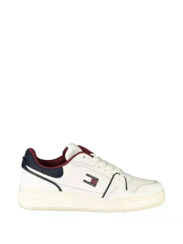 Tommy Hilfiger Panelled Perforated-detail Sneakers - Neutrals