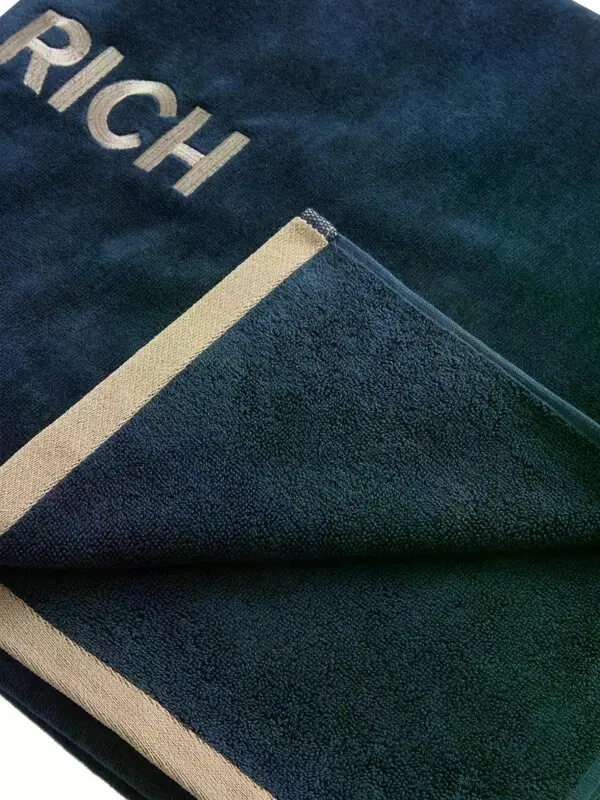 Woolrich Logo-embroidered Beach Towel
