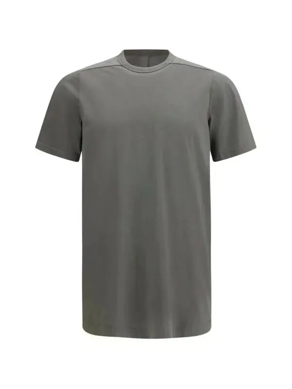 Rick Owens Seam-detail Cotton T-shirt - Grey
