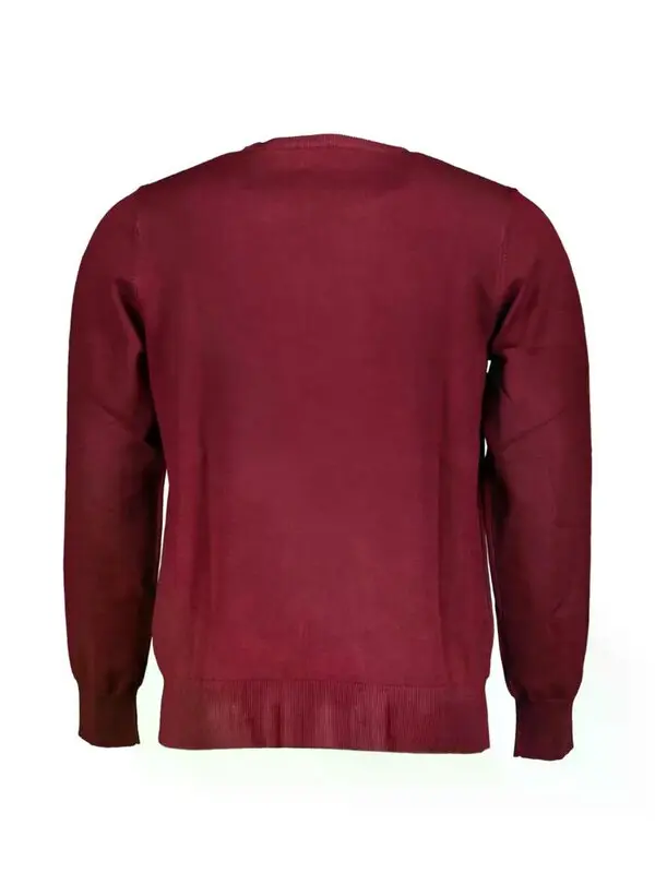 U.S. Grand Embroidered Logo Crew-neck Sweater