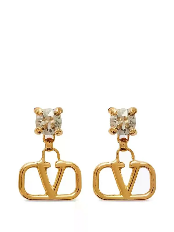 Valentino Garavani Vlogo Signature Earrings - Gold