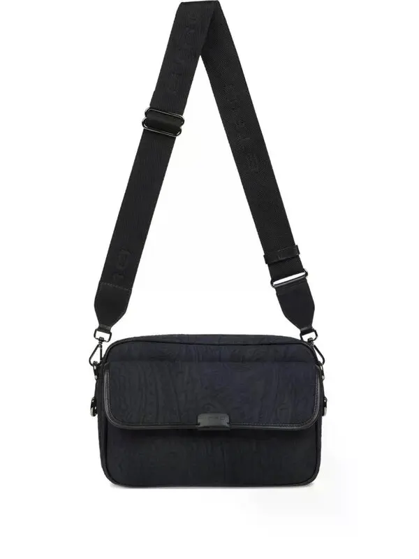 Etro Logo-detail Messenger Case - Blue