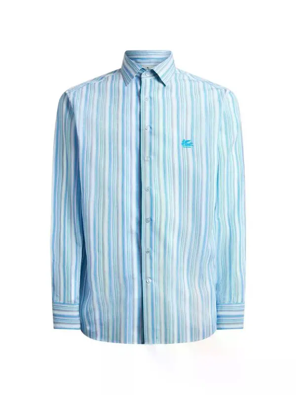 Etro Striped Cotton Shirt