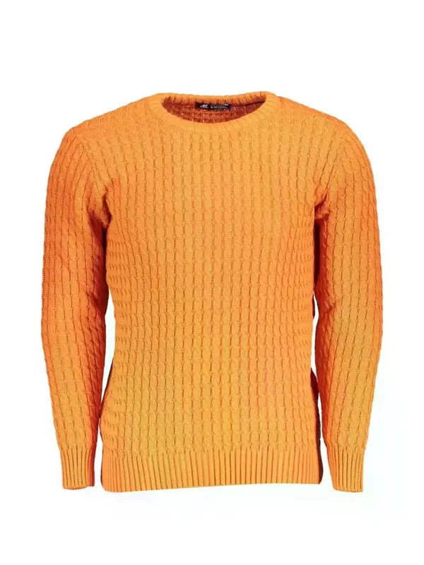 U.S. Grand Cable-knit Sweater With Elbow Patches