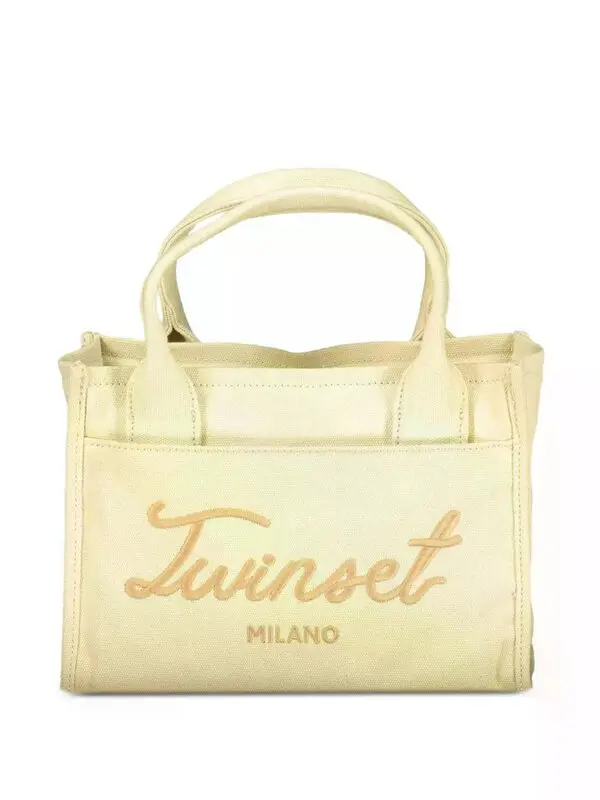 TWINSET Logo-embroidered Tote