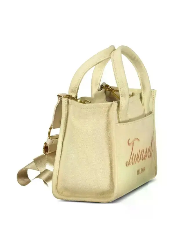 TWINSET Logo-embroidered Tote