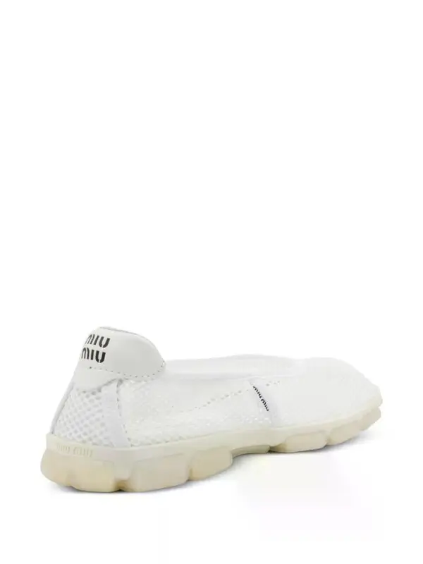 Miu Miu Mesh Ballerina Flats