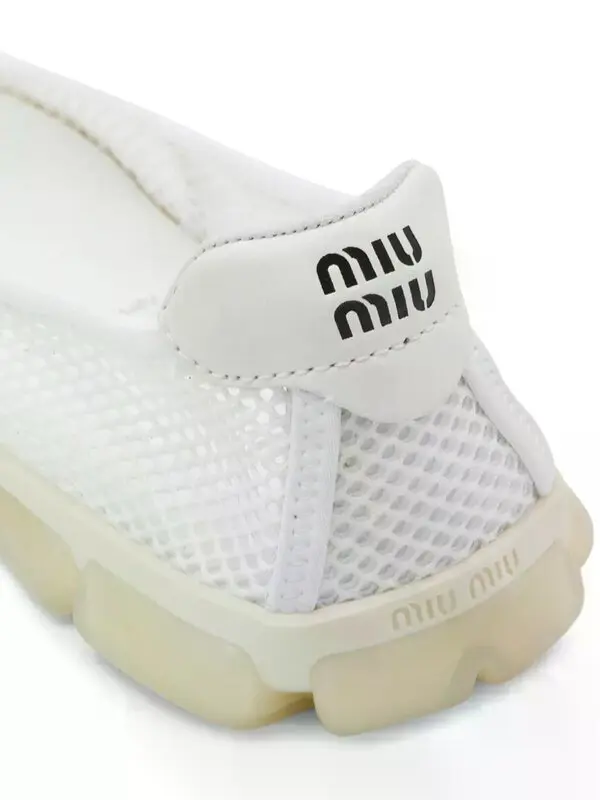 Miu Miu Mesh Ballerina Flats