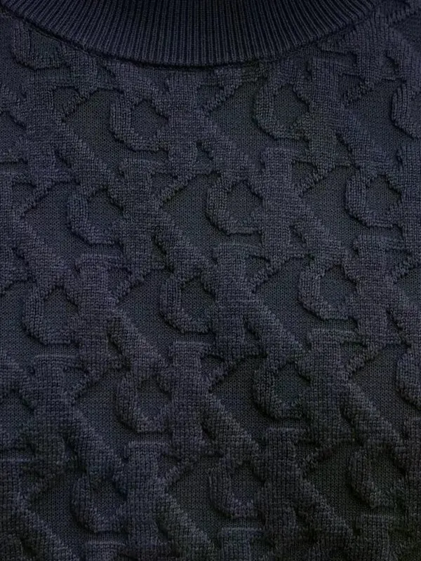Calvin Klein Monogram-pattern Sweater