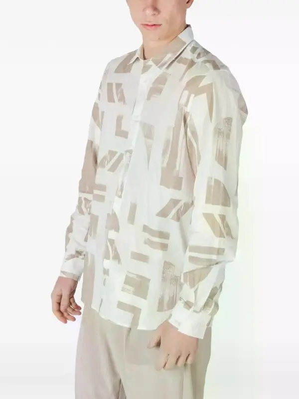 ANTONY MORATO Abstract Geometric-print Shirt