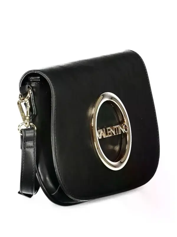 MARIO VALENTINO Logo-plaque Half-moon Tote Bag