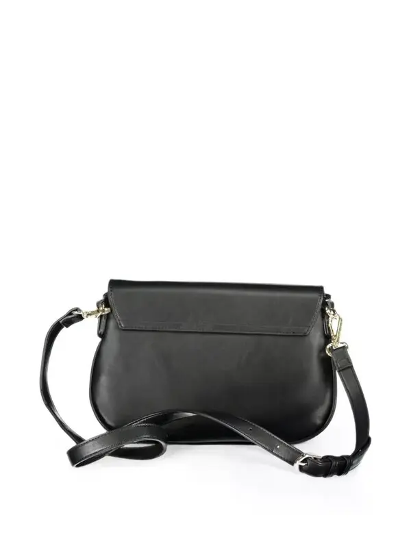 MARIO VALENTINO Logo-plaque Half-moon Tote Bag