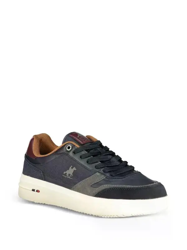 U.S. Grand Panelled Logo-patch Sneakers