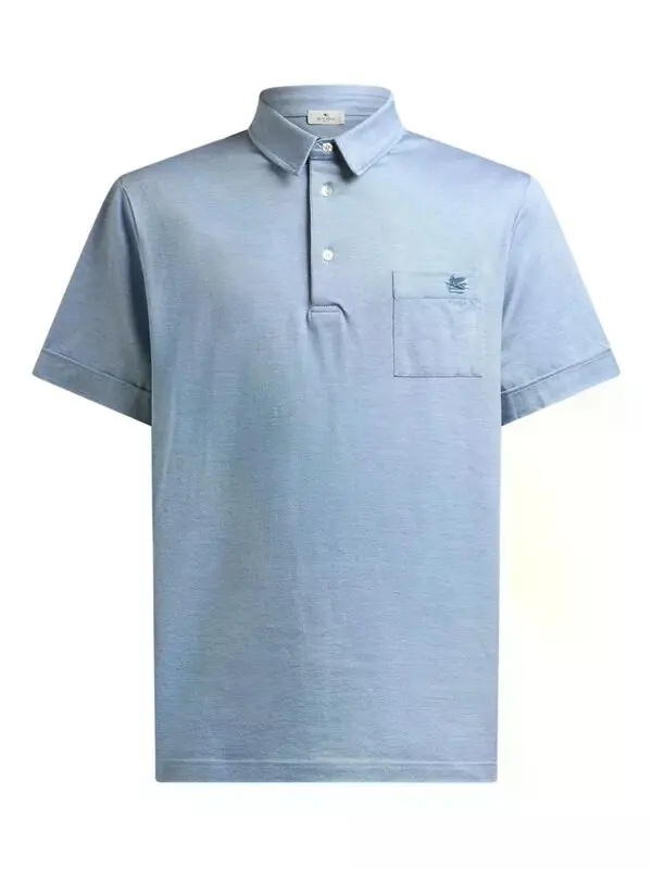 Etro Logo-embroidered Polo Shirt