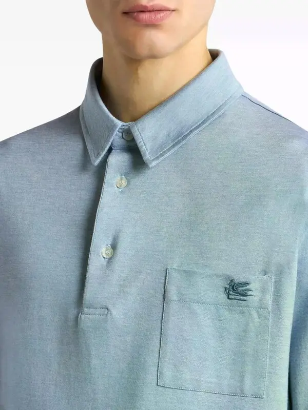 Etro Logo-embroidered Polo Shirt