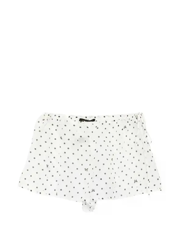 Kiki De Montparnasse Point Shorts - Neutrals