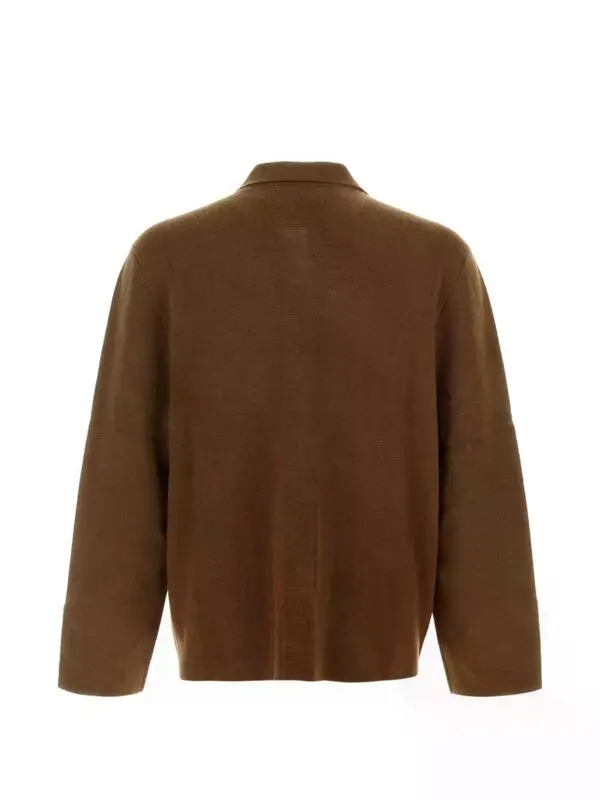 Le Kasha Mogo Button Pocket Shirt Jacket - Brown