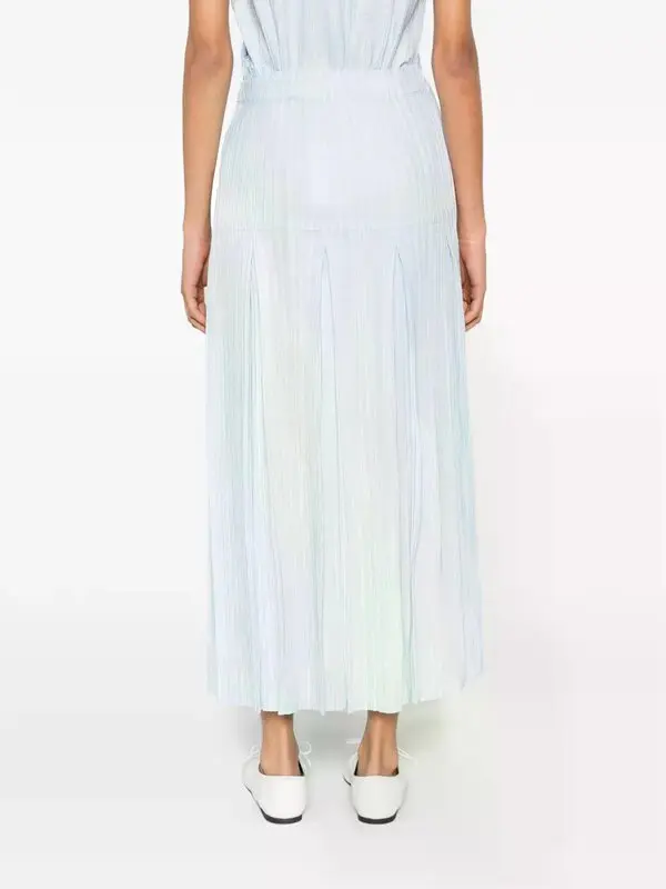 GONGDID DESIGN Pleated Midi Skirt