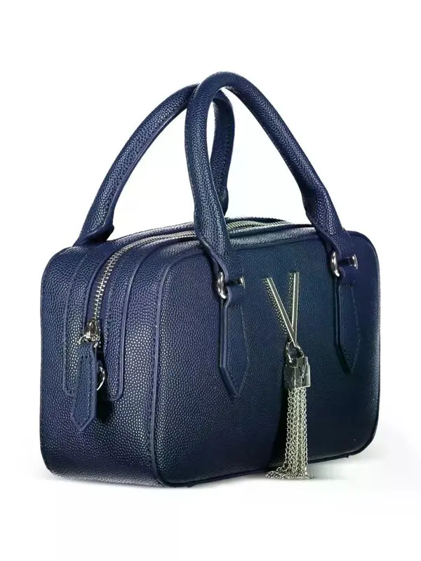 MARIO VALENTINO Vlock Pebbled Tote Bag