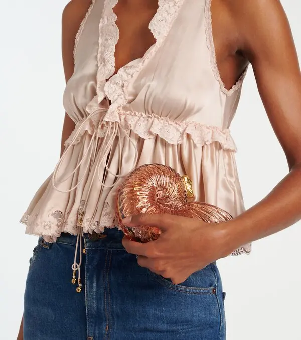 Chloé Sea Treasures Clutch - Pink