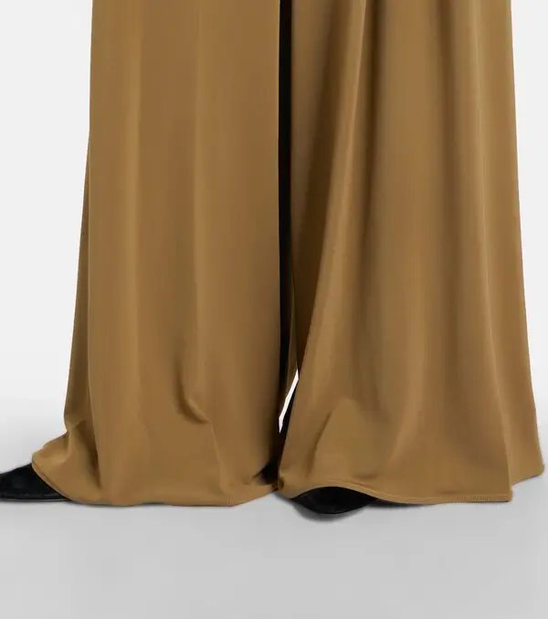Max Mara Pleated Wide-leg Pants - Beige