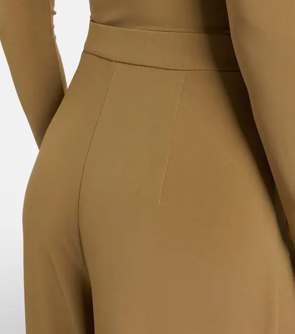 Max Mara Pleated Wide-leg Pants - Beige