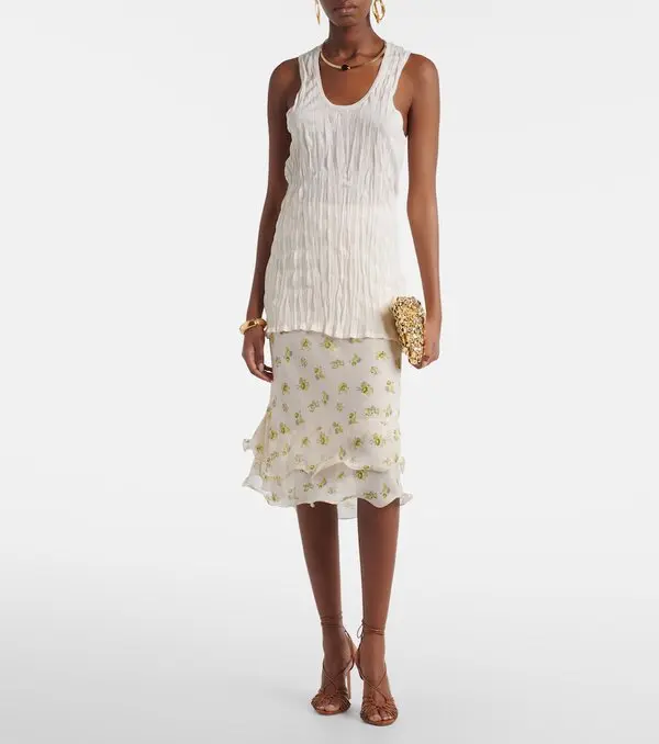 AQUAZZURA Ritmo Leather Sandals