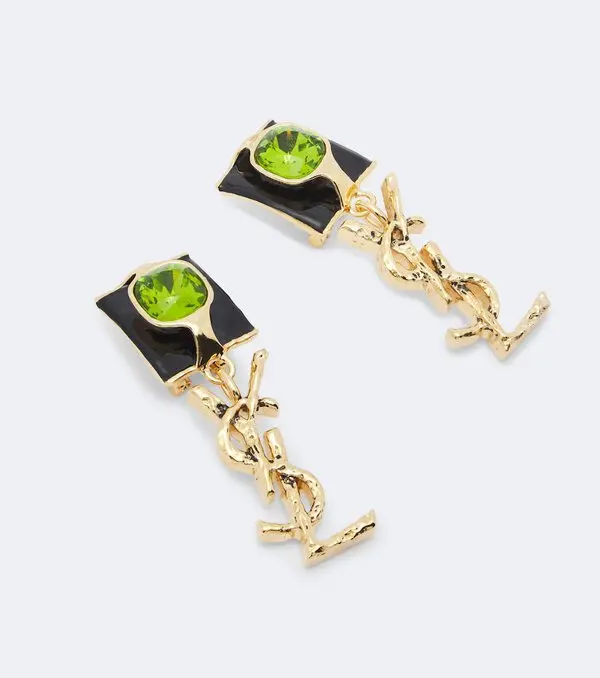 Saint Laurent Cassandre Clip-on Earrings