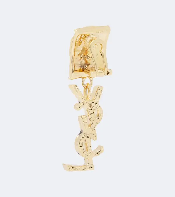 Saint Laurent Cassandre Clip-on Earrings