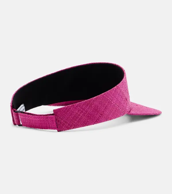Ruslan Baginskiy Logo Straw Visor - Pink