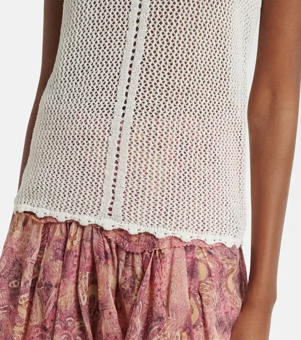 Isabel Marant Étoile Metorie Crochet Top