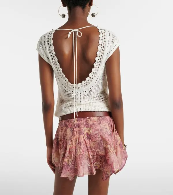 Isabel Marant Étoile Metorie Crochet Top