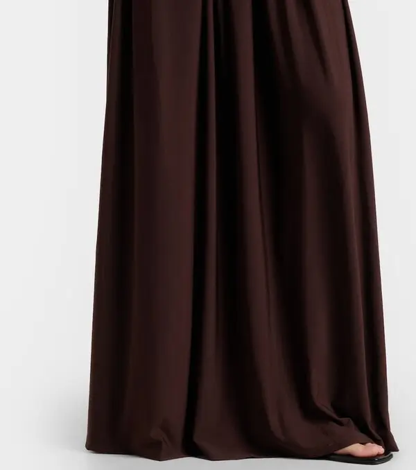BANANHOT Zoya Halterneck Maxi Dress - Brown