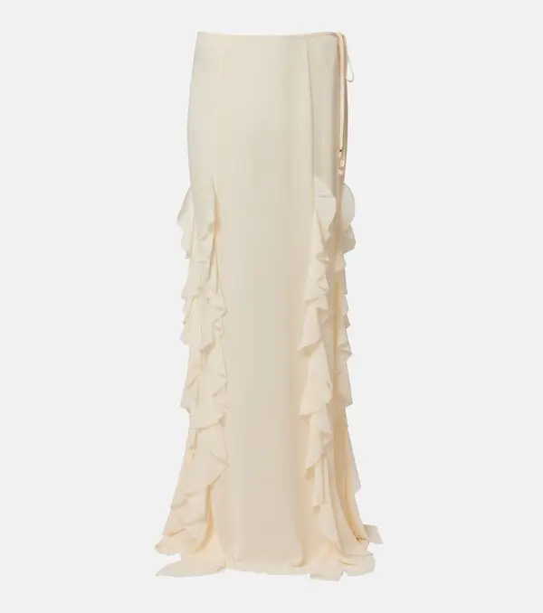 BANANHOT Ora Maxi Skirt - Beige
