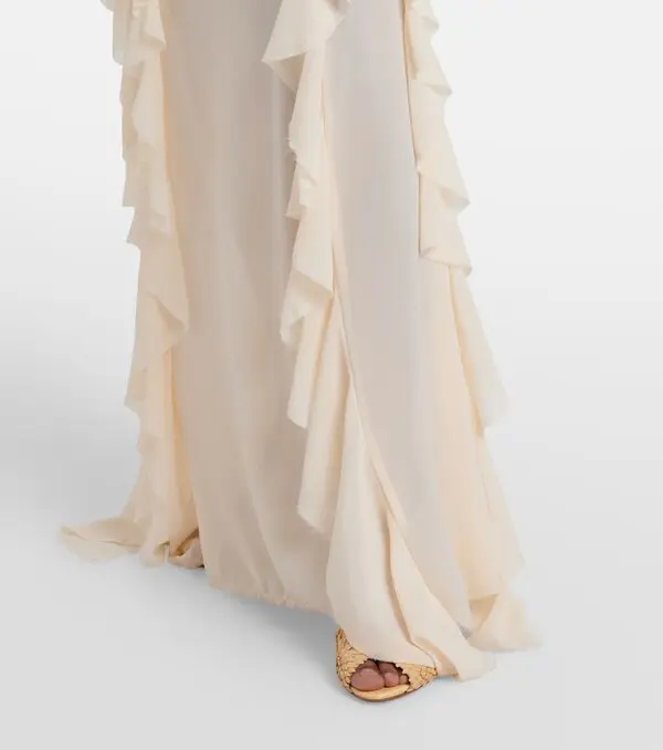 BANANHOT Ora Maxi Skirt - Beige