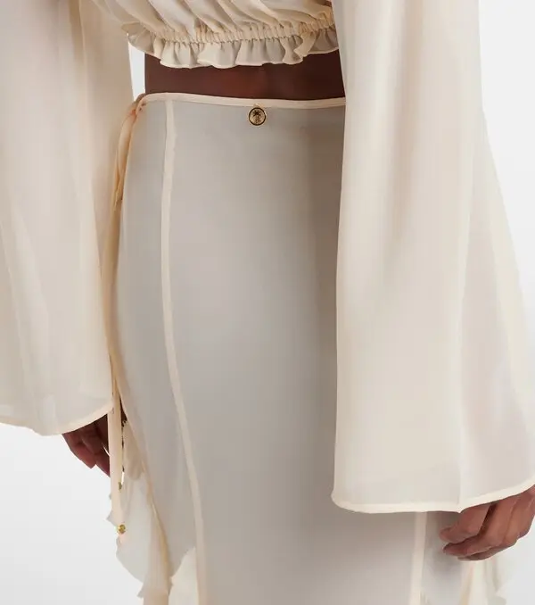 BANANHOT Ora Maxi Skirt - Beige