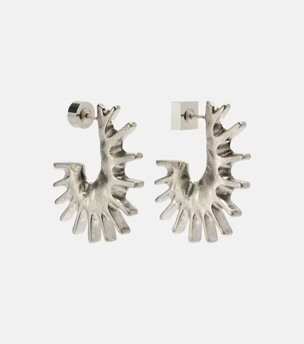 Jacquemus Metal Earrings - Silver